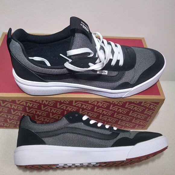 Vans | Shoes | Vans Range Exp Mens Size 15 Sneakers Mesh Charcoal Black ...